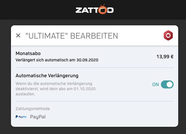 Kündigen bei Zattoo: So einfach kannst du den Vertrag beenden