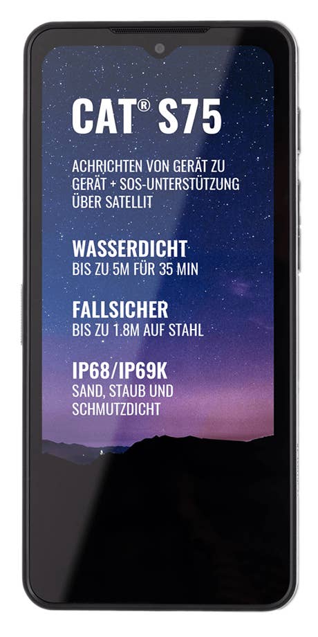 Caterpillar Cat S75 Datenblatt | alle technischen Daten