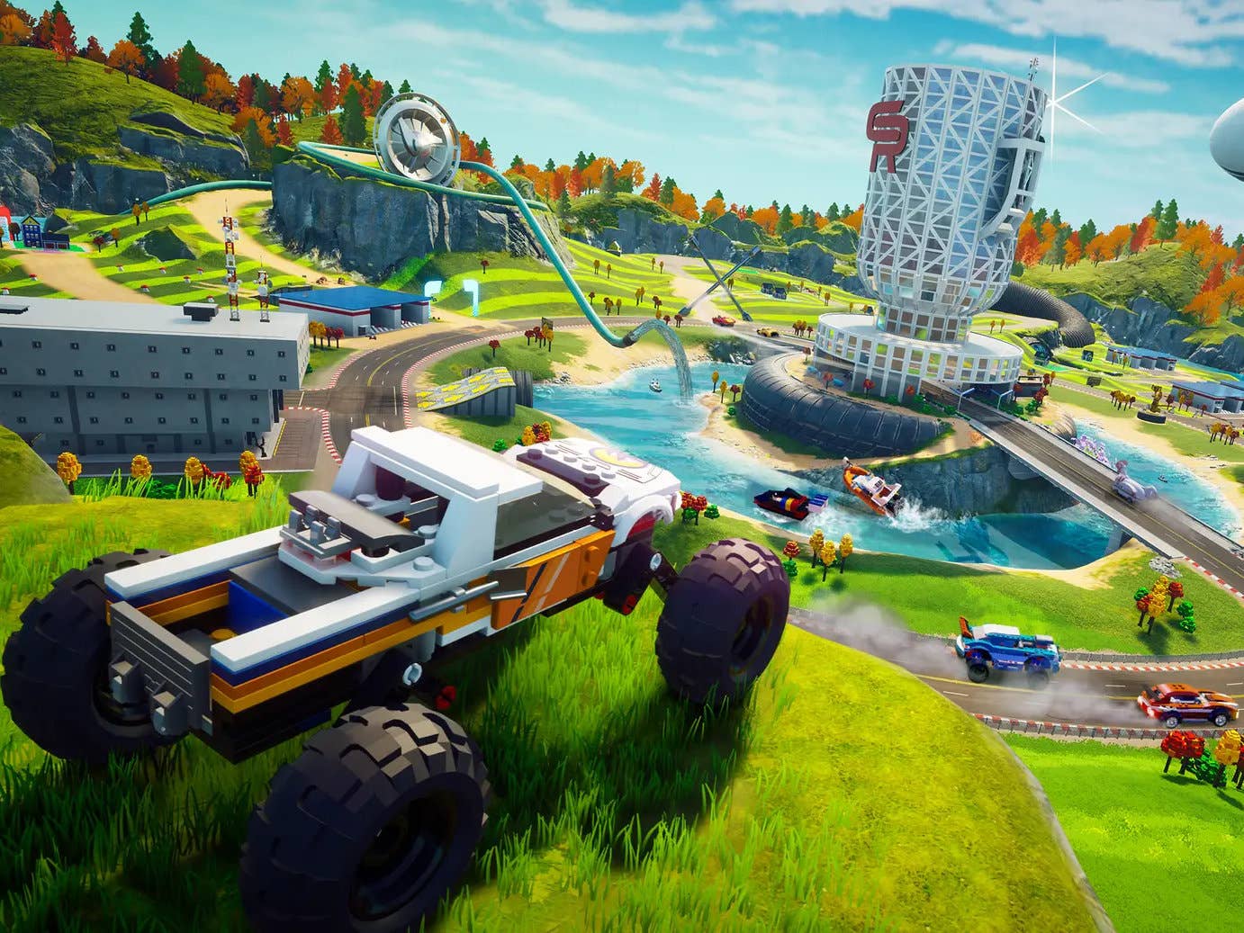 Wir verlosen eine PS5 mit diesem legendären Lego Racing-Game