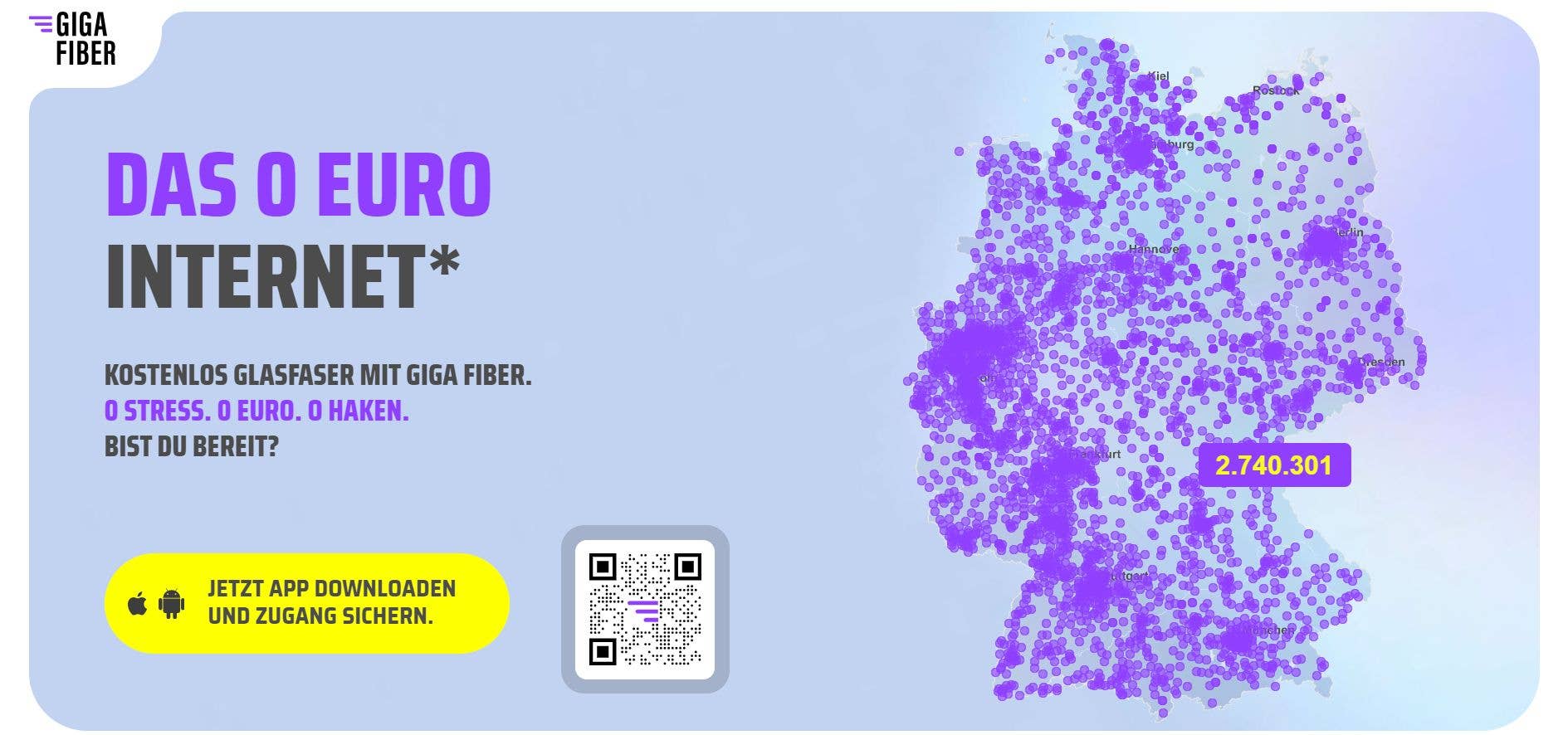 Giga Fiber: So soll das 0-Euro-Internet funktionieren