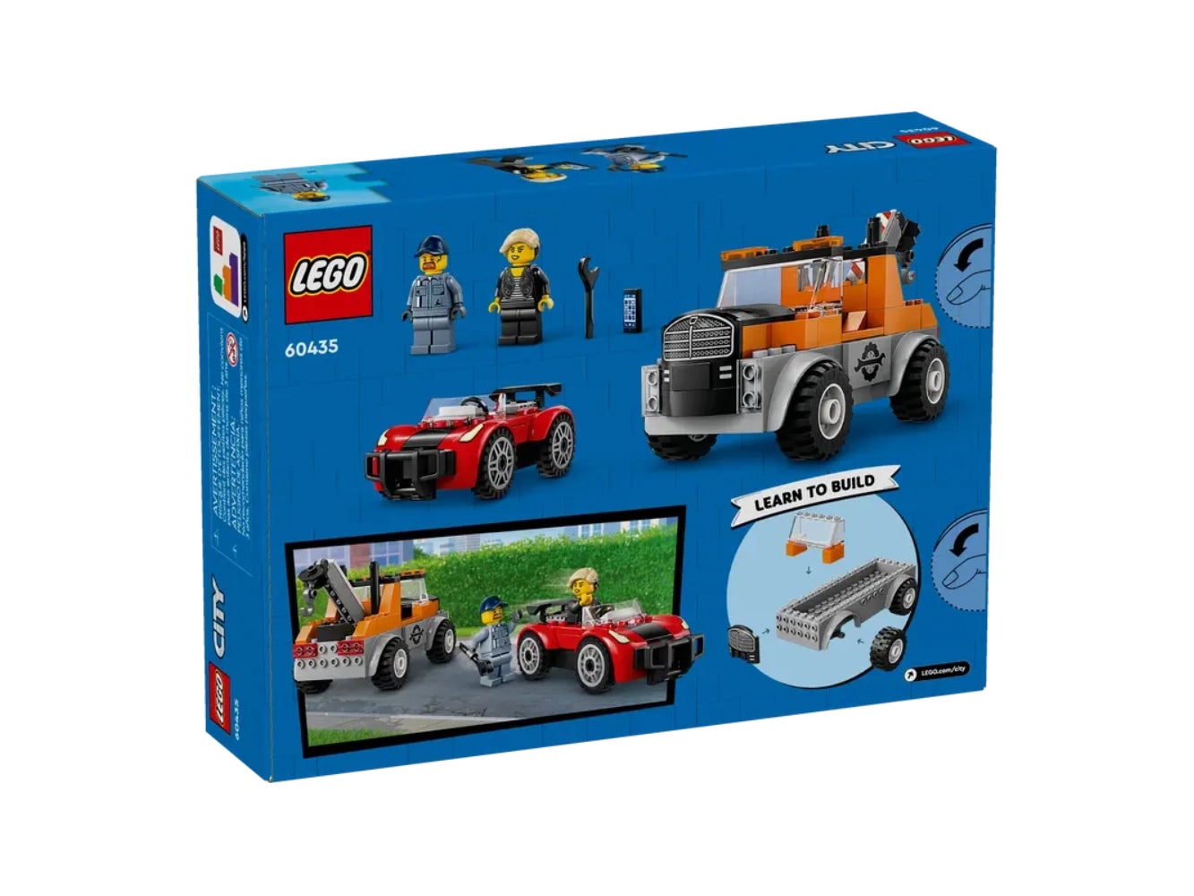 Lego Abschleppwagen mit Sportauto (60435) Datenblatt | alle technischen ...