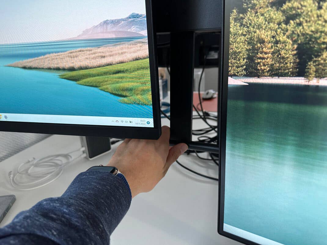 LG Ergo-Dual: Monitor-Set fürs Homeoffice oder Büro im Test