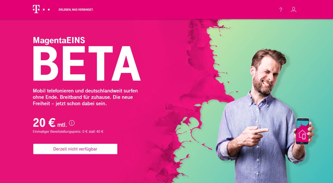 Magenta Eins Beta: Ein Tarif zu schön, um wahr zu sein