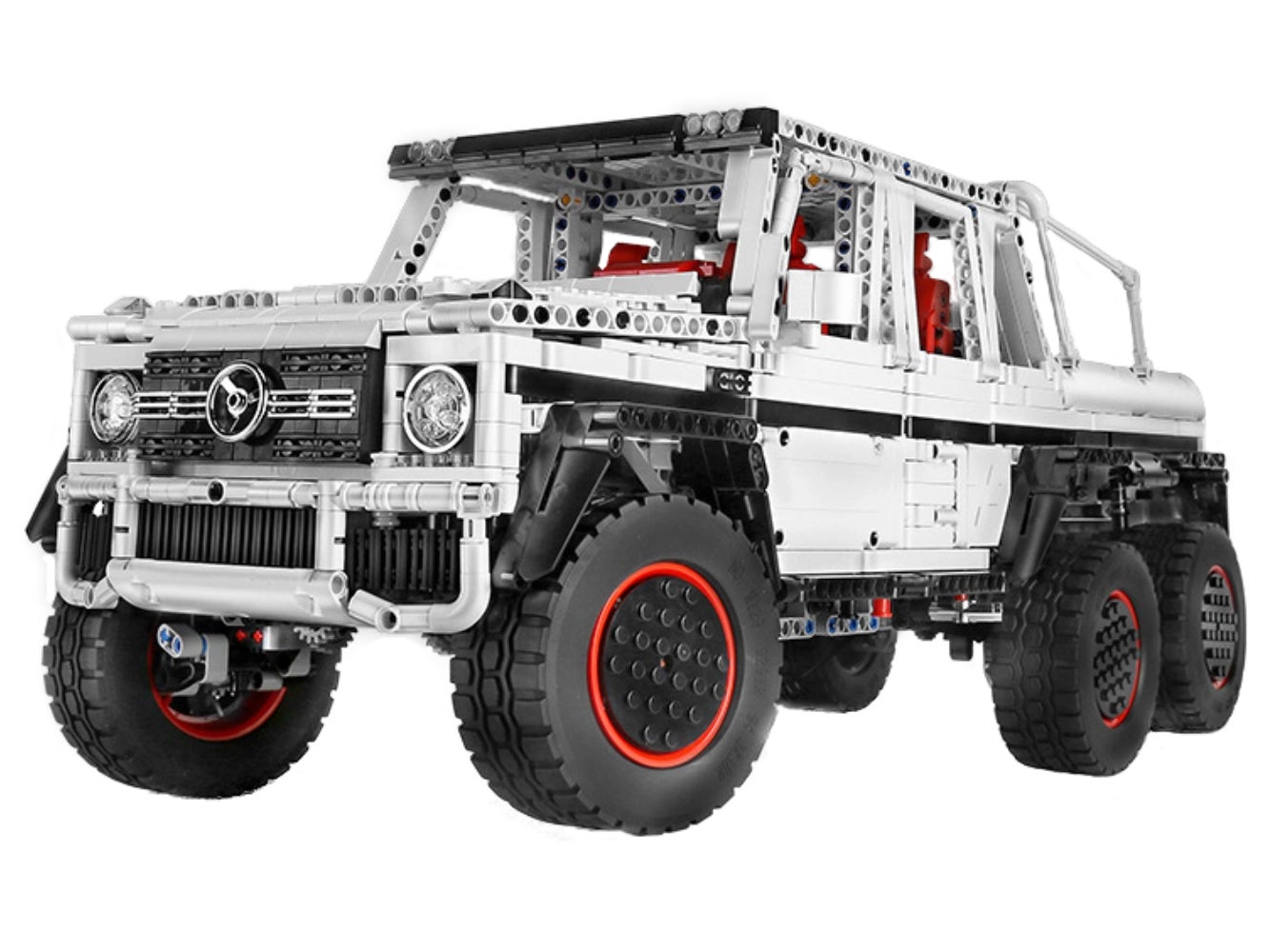 Mould King RC Mercedes-Benz G700 6×6 (13061) vs Lego VTOL ...