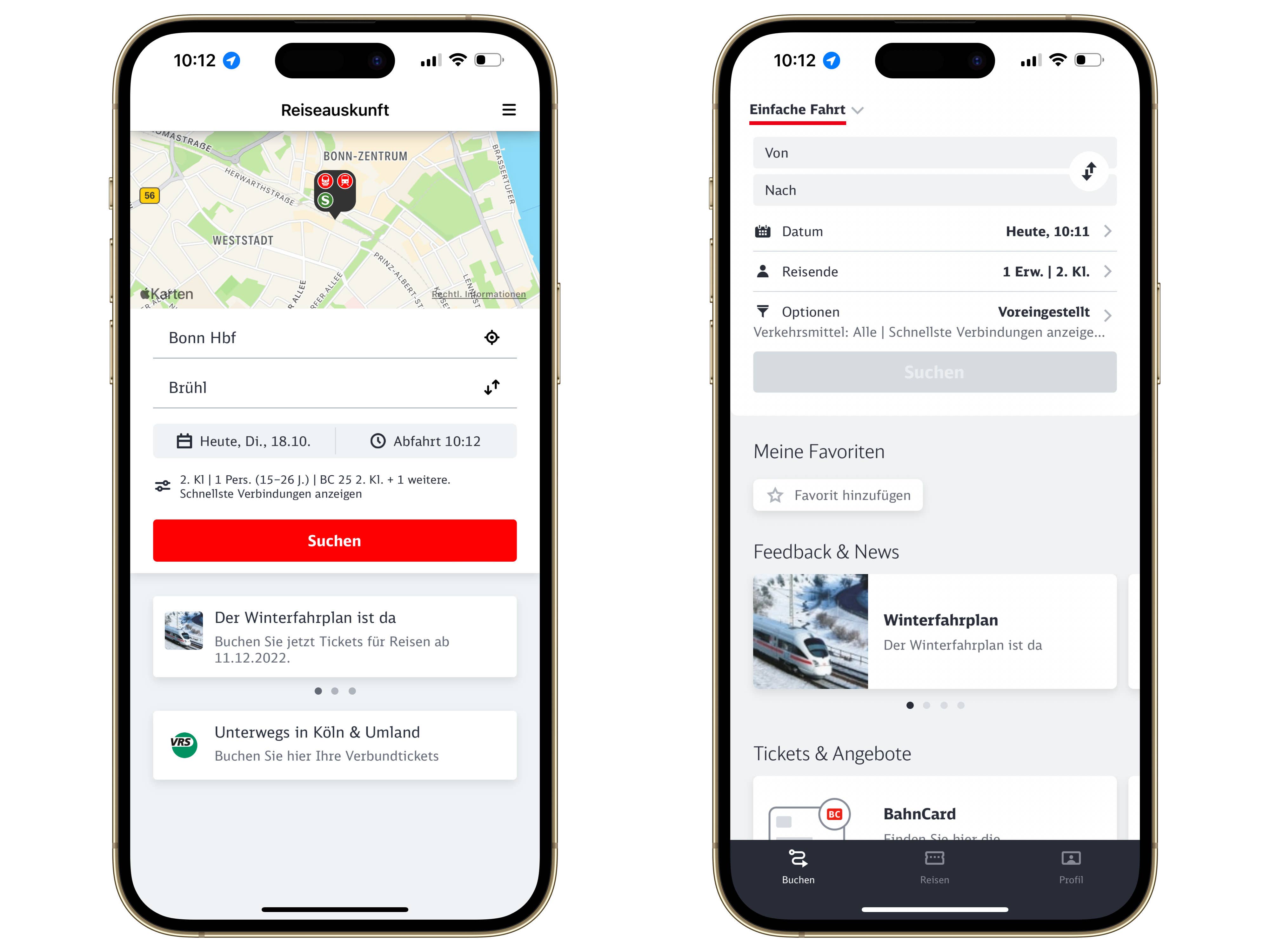Deutsche Bahn mit neuer App: Diese Funktionen passen in kein Update