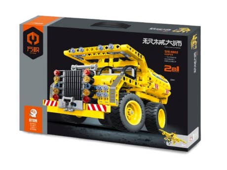 Qihui Engineering Dump Truck + Aircraft 2 in 1 (6802) Datenblatt | alle ...