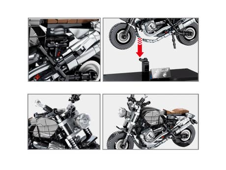 Sembo Enjoy The Ride - BMW Latte Motorcycle Technic (701107) Datenblatt ...