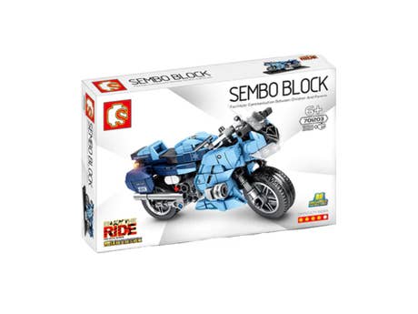 Sembo Enjoy The Ride - Yamaha FJR1300A Police Car Technic (701203 ...