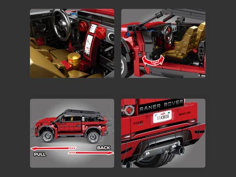 Sembo Juggernaut Hurricane - Land Rover Aurora Pull Back Technic ...