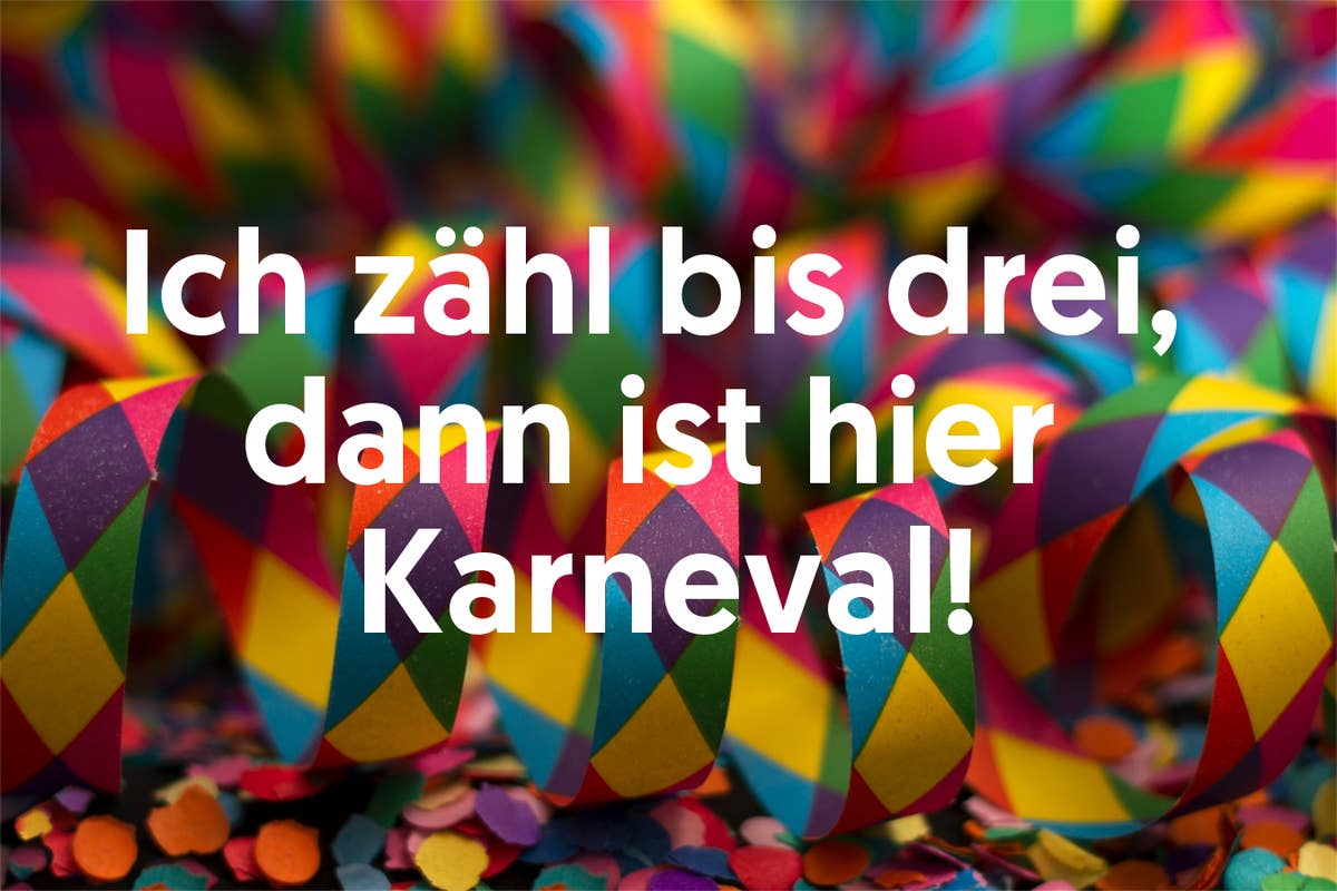 Jetzt oder nie: Die besten Karnevals-Sprüche für WhatsApp